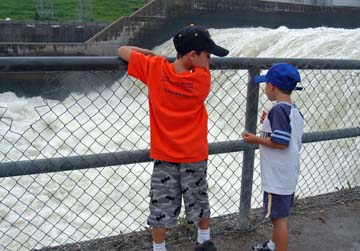 Denison Dam floodgates open on Lake Texoma - North Texas e-News