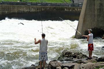 Denison Dam floodgates open on Lake Texoma - North Texas e-News