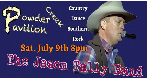 Powder Creek Park welcomes Jason Tally Band with special guest Jimbo ...