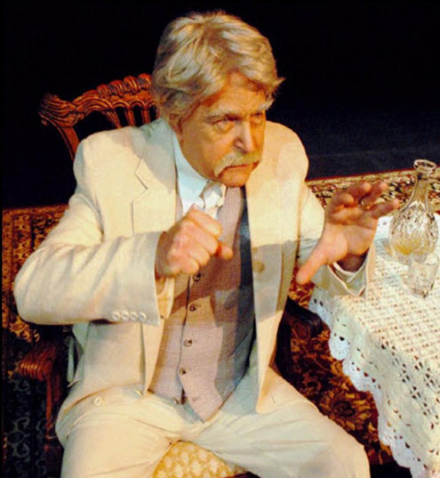 McKinney Repertory Theatre presents Jerry Biggs in Twain, Again - North ...