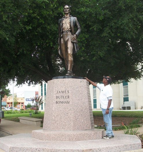 Re-dedication of James Butler Bonham statue Nov. 21 - North Texas e-News