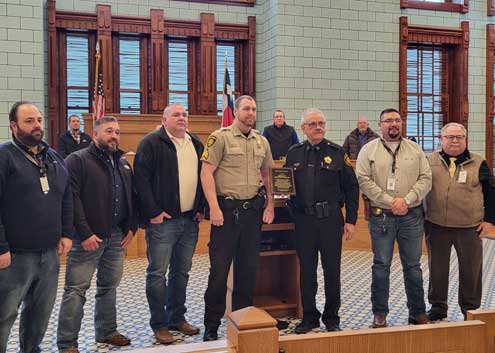 Fannin County Commissioners Court recognizes deputy for life-saving ...