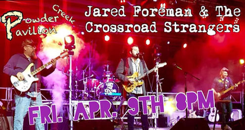 Jared Forman & the Crossroad Strangers at Powder Creek Pavilion April 9 ...