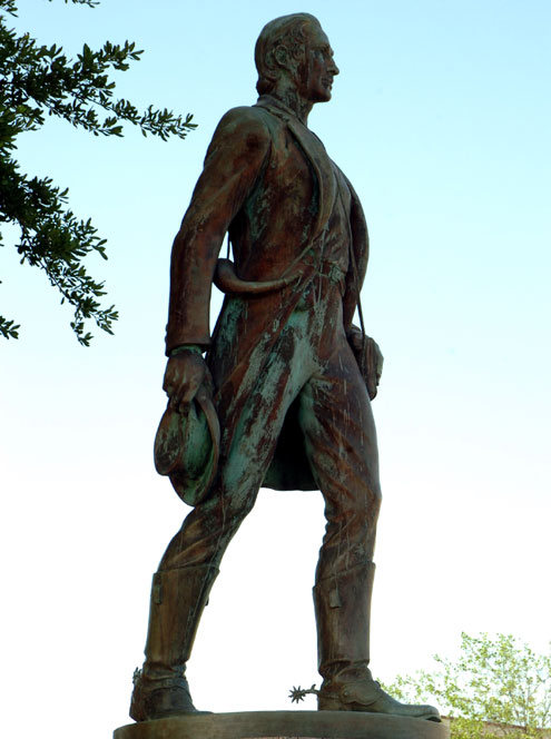 Statue of James Butler Bonham restored - North Texas e-News