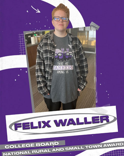 Bonham High School's Felix Waller receives National Rural and Small ...