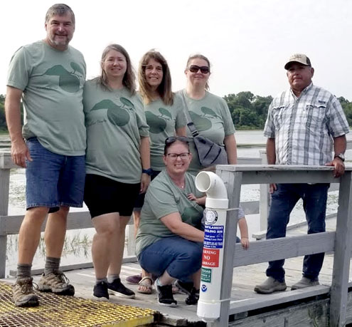 Monofilament Recovery and Recycling Station installed at Bonham State ...