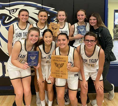 Whitewright Lady Tigers win Ector Holiday Tournament - North Texas e-News