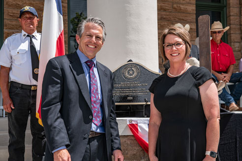 Mason County rededicates courthouse after 2021 arson - North Texas e-News
