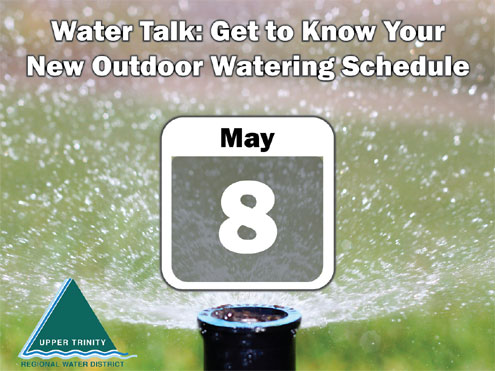 Join the 'Water Talk' on May 8 to learn about the new outdoor watering ...