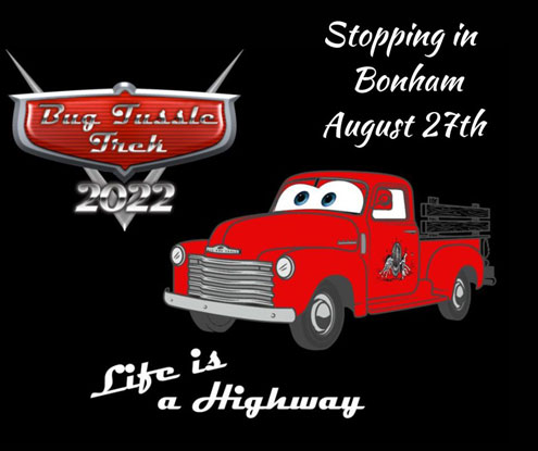 54th Annual Bug Tussle Trek tours North Texas Aug. 27 - North Texas e-News