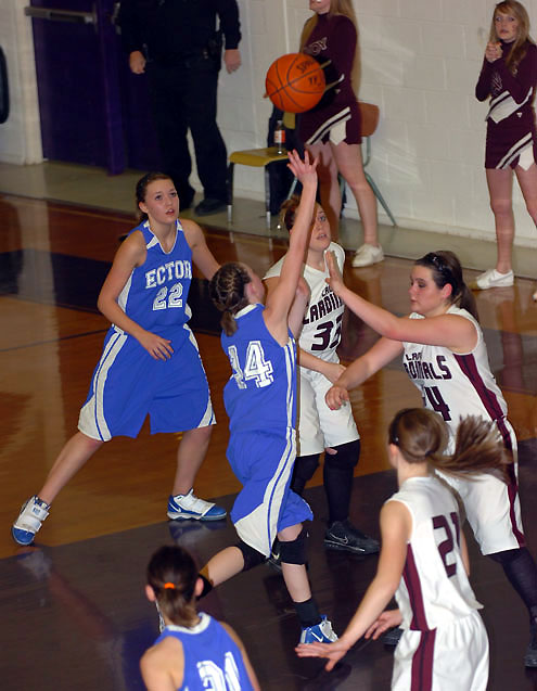 No. 9 Kennard Lady Tigers 43, Ector Lady Eagles - North Texas e-News