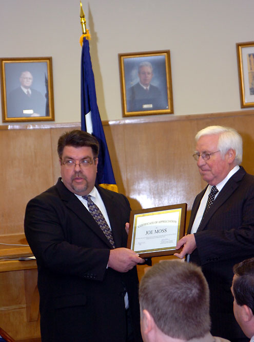 Joe Moss sworn in as first Fannin County Court at Law Judge - North ...