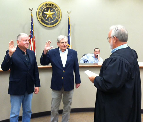Bonham City Councilmembers sworn-in - North Texas e-News