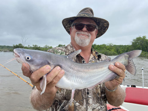 Running water = hot catfishing - North Texas e-News