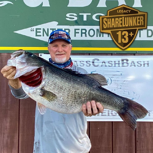 Toledo Bend, O.H. Ivie back in the ShareLunker spotlight - North Texas ...