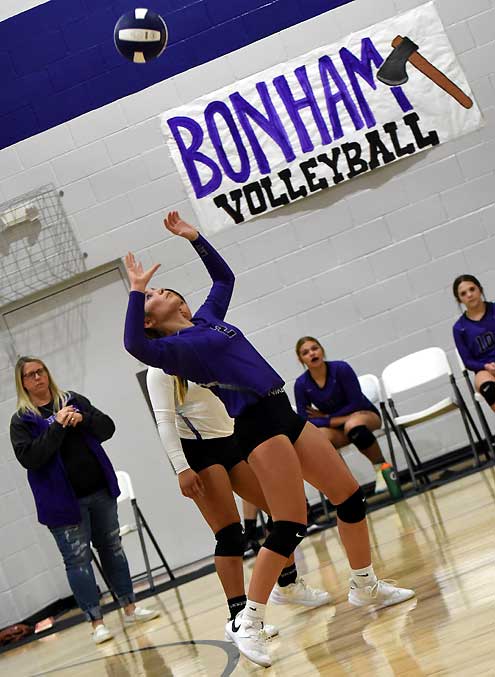 Bonham Lady Indians vs. Pottsboro volleyball photos - North Texas e-News