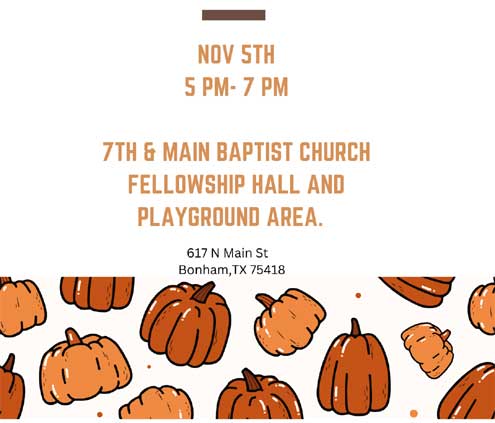 Fall Festival at 7th and Main Baptist Church - North Texas e-News