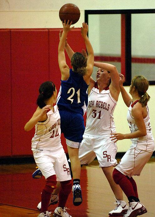 Sam Rayburn Lady Rebels 29, Ector Lady Eagles 26 - North Texas e-News
