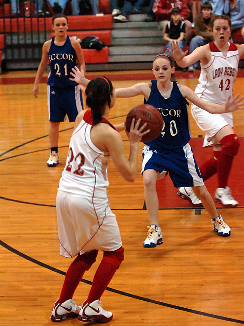 Sam Rayburn Lady Rebels 29, Ector Lady Eagles 26 - North Texas e-News