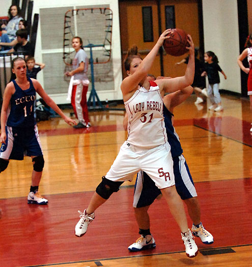 Sam Rayburn Lady Rebels 29, Ector Lady Eagles 26 - North Texas e-News
