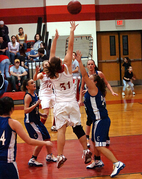 Sam Rayburn Lady Rebels 29, Ector Lady Eagles 26 - North Texas e-News