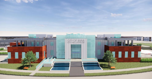 Architects present rendering for new Anna City Hall Municipal Complex ...