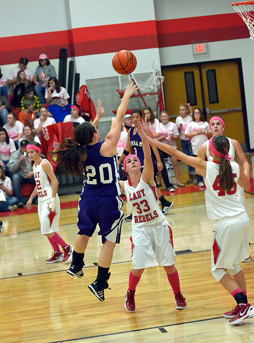 Sam Rayburn Lady Rebels 42, Bonham 35 - North Texas e-News
