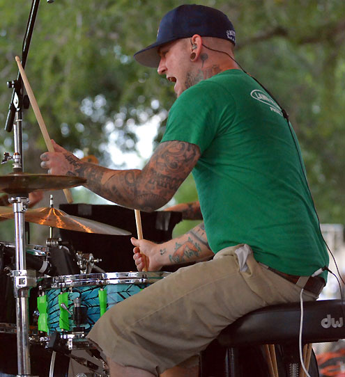 Dustin Perkins Band performs at Hot Summer Nights - North Texas e-News