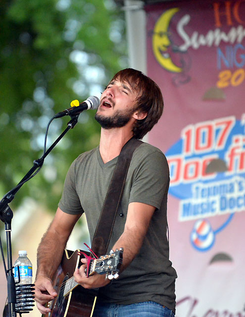 Dustin Perkins Band performs at Hot Summer Nights - North Texas e-News