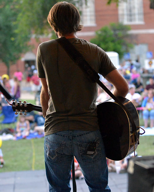 Dustin Perkins Band performs at Hot Summer Nights - North Texas e-News