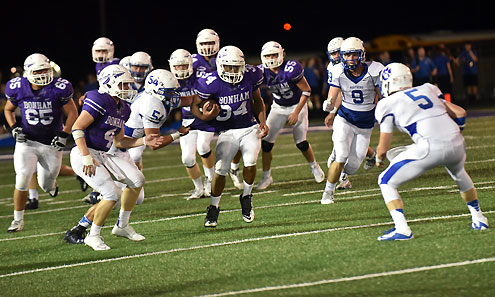Bonham and Van Alstyne football photos - North Texas e-News