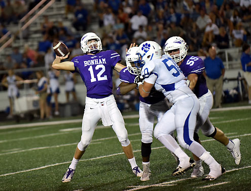 Bonham and Van Alstyne football photos - North Texas e-News