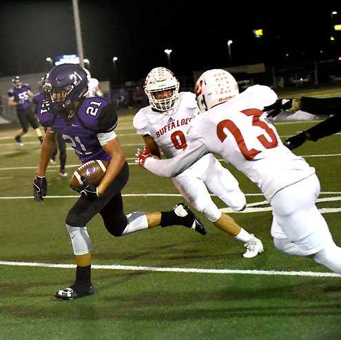 Bonham and Lone Oak football photos: first half - North Texas e-News