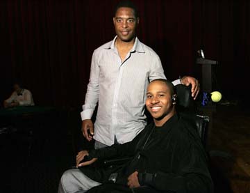 Nat Little is honored guest at Keyshawn Johnson Golf Tournament - North ...