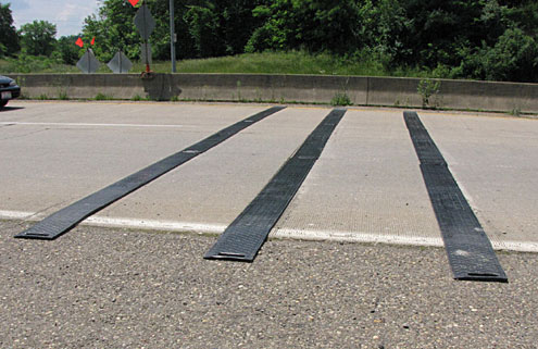 TxDOT Paris District debuts portable rumble strips - North Texas e-News